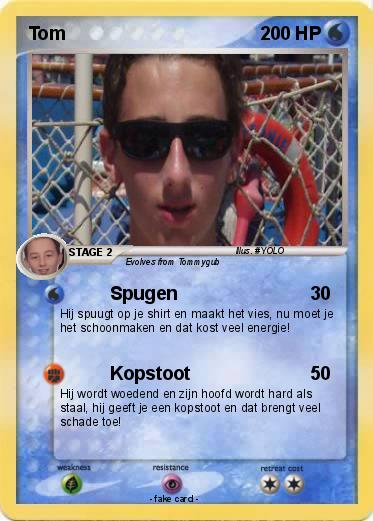 Pokémon Tom 1627 1627 - Spugen - My Pokemon Card