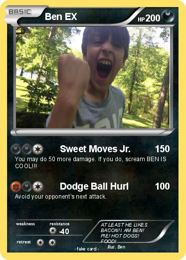 Pokémon Ben EX 18 18 - Sweet Moves Jr. - My Pokemon Card