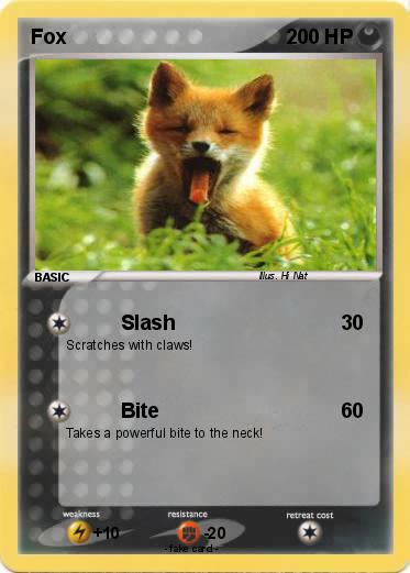 Pokémon Fox 557 557 - Slash - My Pokemon Card