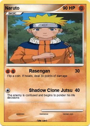 Pokémon Naruto 10594 10594 - Rasengan - My Pokemon Card