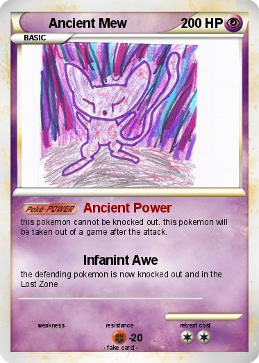 Pokémon Ancient Mew 194 194 - Ancient Power - My Pokemon Card