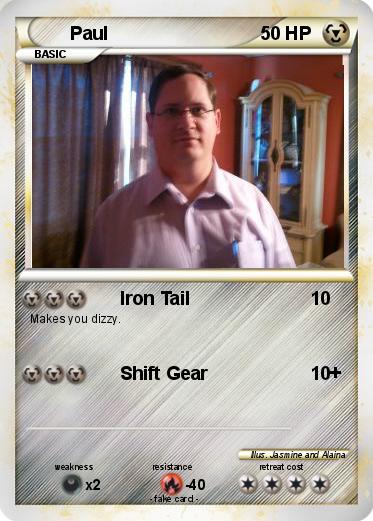 Pokémon Paul 664 664 - Iron Tail - My Pokemon Card