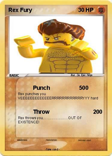 Pokémon Rex Fury - Punch 500 - My Pokemon Card