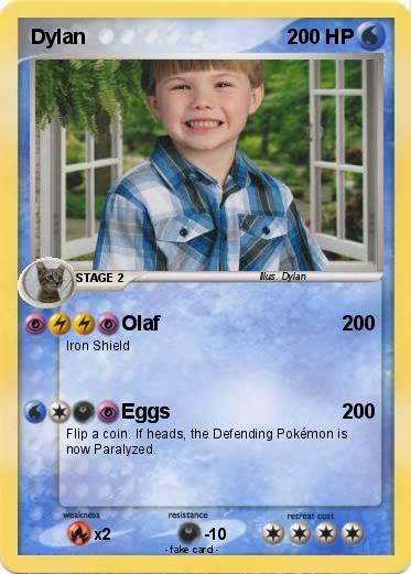 Pokémon Dylan 876 876 - Olaf - My Pokemon Card