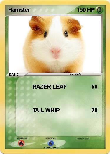 Pokémon Hamster 503 503 - RAZER LEAF - My Pokemon Card