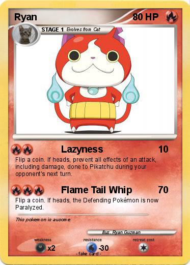 Pokémon Ryan 1126 1126 - Lazyness - My Pokemon Card