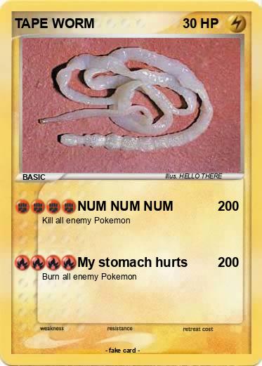 Pokémon TAPE WORM 2 2 - NUM NUM NUM - My Pokemon Card