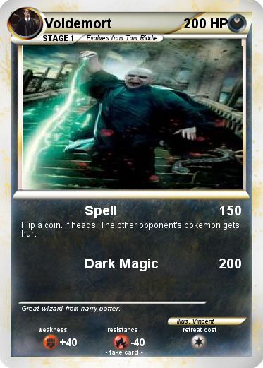 Pokémon Voldemort 651 651 - Spell - My Pokemon Card