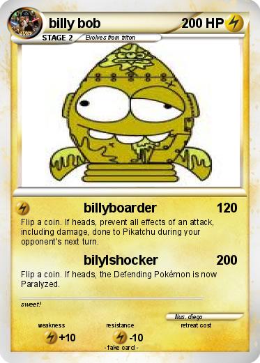 Pokémon bill 423 423 - billyboarder - My Pokemon Card
