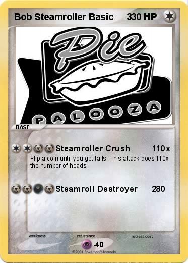 Pokémon Bob Steamroller Basic 3 3 - Steamroller Crush 1 - My Pokemon Card