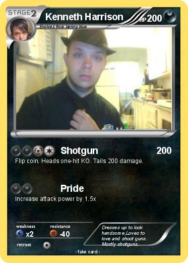 Pokémon Kenneth Harrison - Shotgun - My Pokemon Card