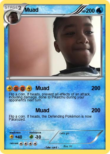 Pokémon Muad 4 4 - Muad - My Pokemon Card