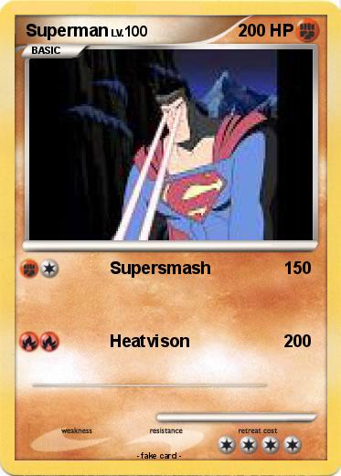 Pokémon Superman 501 501 - Supersmash - My Pokemon Card