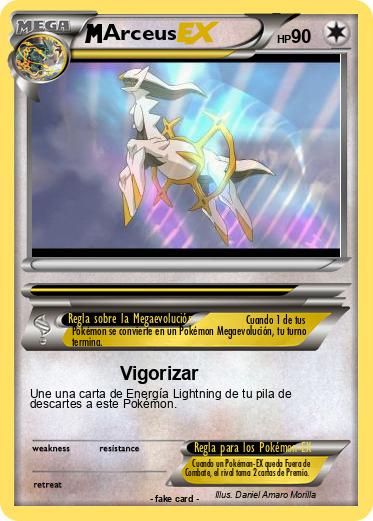 Pokémon Arceus 11512 11512 - Vigorizar - Mi carta pokémon