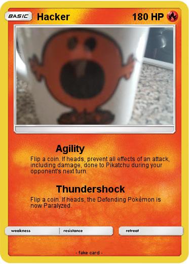 Pokémon Hacker 261 261 - Agility - My Pokemon Card