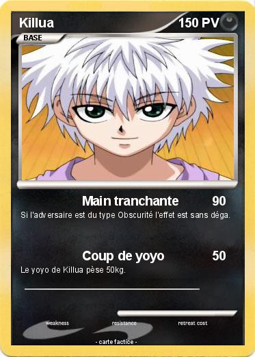 Pokémon Killua 24 24 - Main tranchante - Ma carte Pokémon