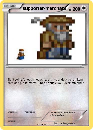 Pokémon supporter merchant - My Pokemon Card