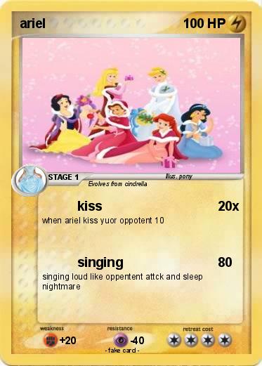 Pokémon ariel 42 42 - kiss - My Pokemon Card