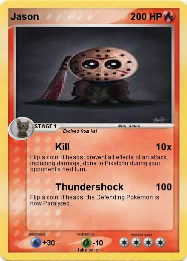 Pokémon Jason 1606 1606 - Kill - My Pokemon Card