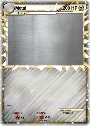 Pokémon Metal 4069 4069 - My Pokemon Card