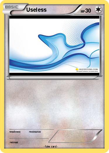 Pokémon Useless 75 75 - My Pokemon Card