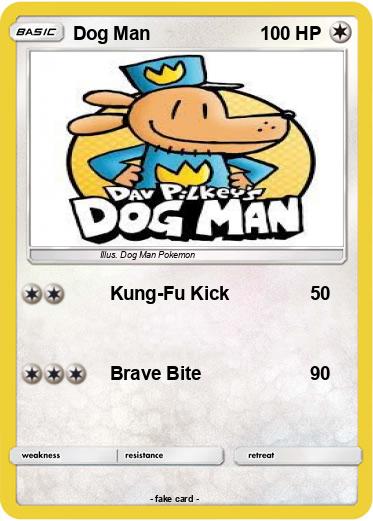 Pokémon Dog Man 110 110 - Kung-Fu Kick - My Pokemon Card