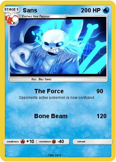 Pokémon Sans 2692 2692 - The Force - My Pokemon Card
