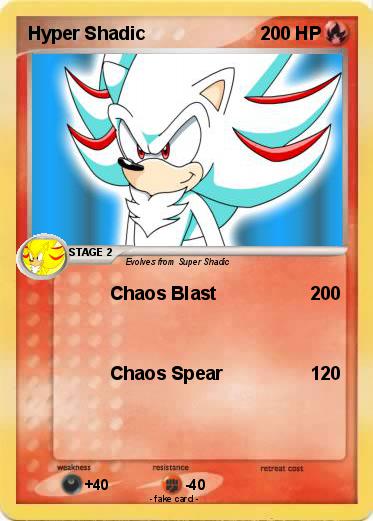 Pokémon Hyper Shadic 173 173 - Chaos Blast - My Pokemon Card