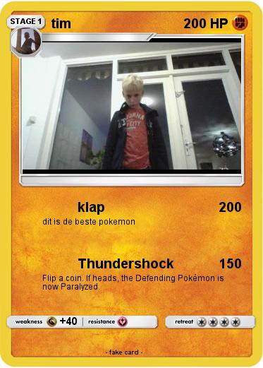 Pokémon tim 694 694 - klap - My Pokemon Card