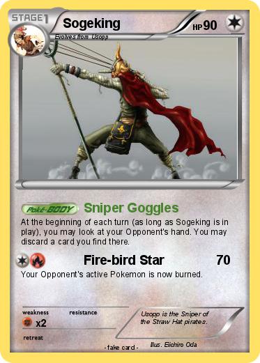 Pokémon Sogeking 27 27 - Sniper Goggles - My Pokemon Card