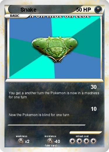Pokémon Snake 510 510 - My Pokemon Card
