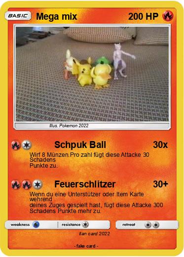 Pokémon Mega mix 3 3 - Schpuk Ball - My Pokemon Card