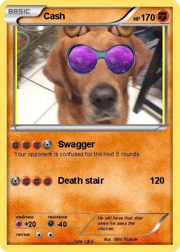 Pokémon Cash 58 58 - Swagger - My Pokemon Card