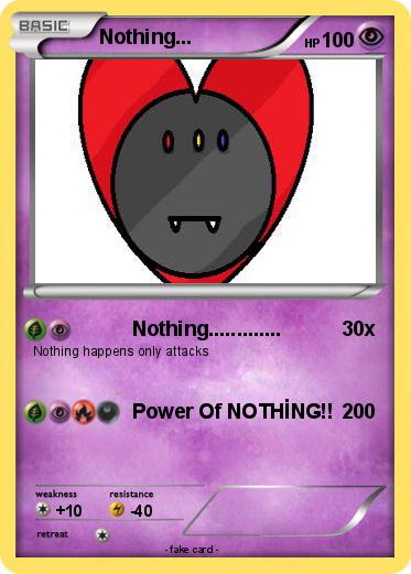 Pokémon Nothing 497 497 - Nothing............. - My Pokemon Card