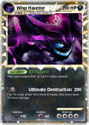 Pokémon Wisp Haunter - EX Gaurd - My Pokemon Card