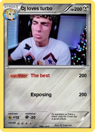 Pokémon Dj loves turbo - The best - Mi carta pokémon