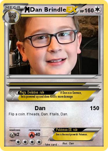 Pokémon Dan Brindle - Dan - My Pokemon Card