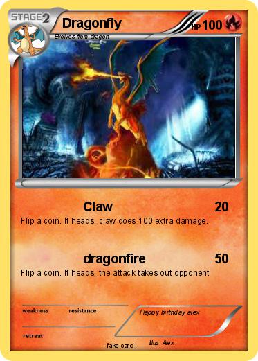 Pokémon Dragonfly 35 35 - Claw - My Pokemon Card