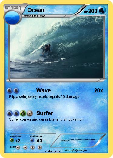 Pokémon Ocean 153 153 - Wave - My Pokemon Card