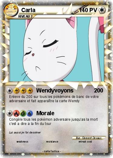 Pokémon Carla 60 60 - Wendyvoyons - Ma carte Pokémon