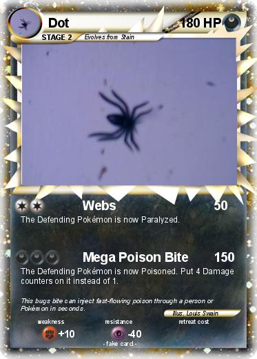 Pokémon Dot 67 67 - Webs - My Pokemon Card