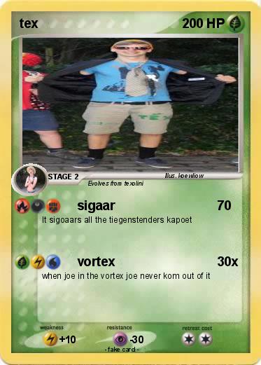 Pokémon tex 33 33 - sigaar - My Pokemon Card