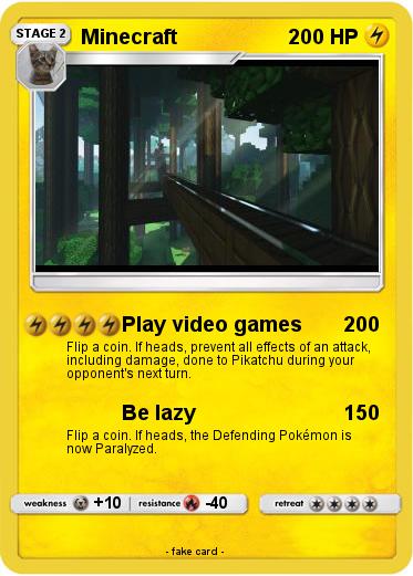 Pokémon Minecraft 3244 3244 - Play video games - My Pokemon Card