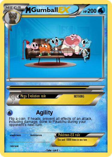Pokémon Gumball 981 981 - Agility - My Pokemon Card