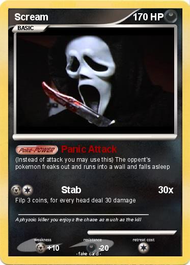 Pokémon Scream 79 79 - Panic Attack - My Pokemon Card