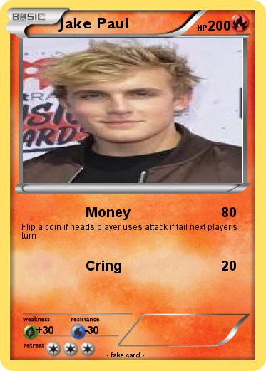 Pokémon Jake Paul 127 127 - Money - My Pokemon Card
