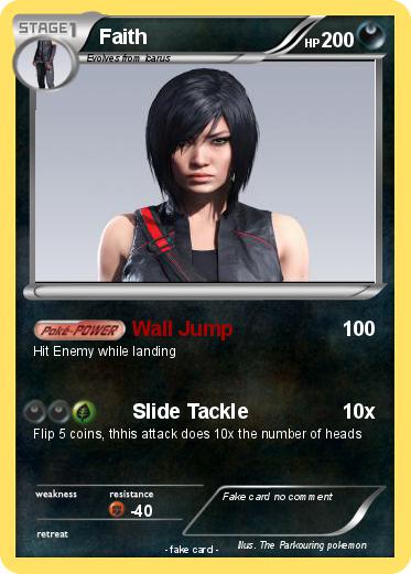 Pokémon Faith 79 79 - Wall Jump - My Pokemon Card
