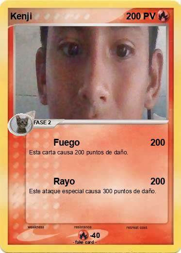 Pokémon Kenji 95 95 - Fuego - Mi carta pokémon
