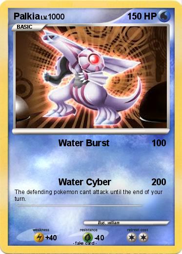 Pokémon Palkia 3264 3264 - Water Burst - My Pokemon Card