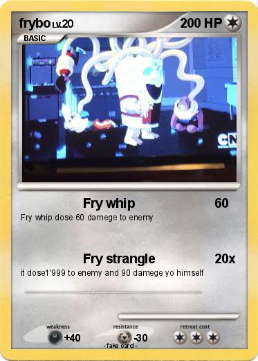 Pokémon frybo 1 1 - Fry whip - My Pokemon Card